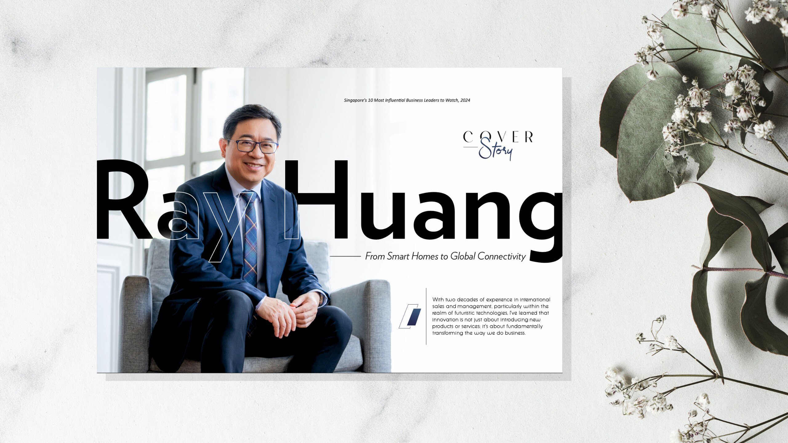 CIO Magazine : Top 10 Singapore Business Leader