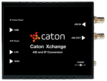 Caton Xchange | ASI to IP Converter | Caton Tech